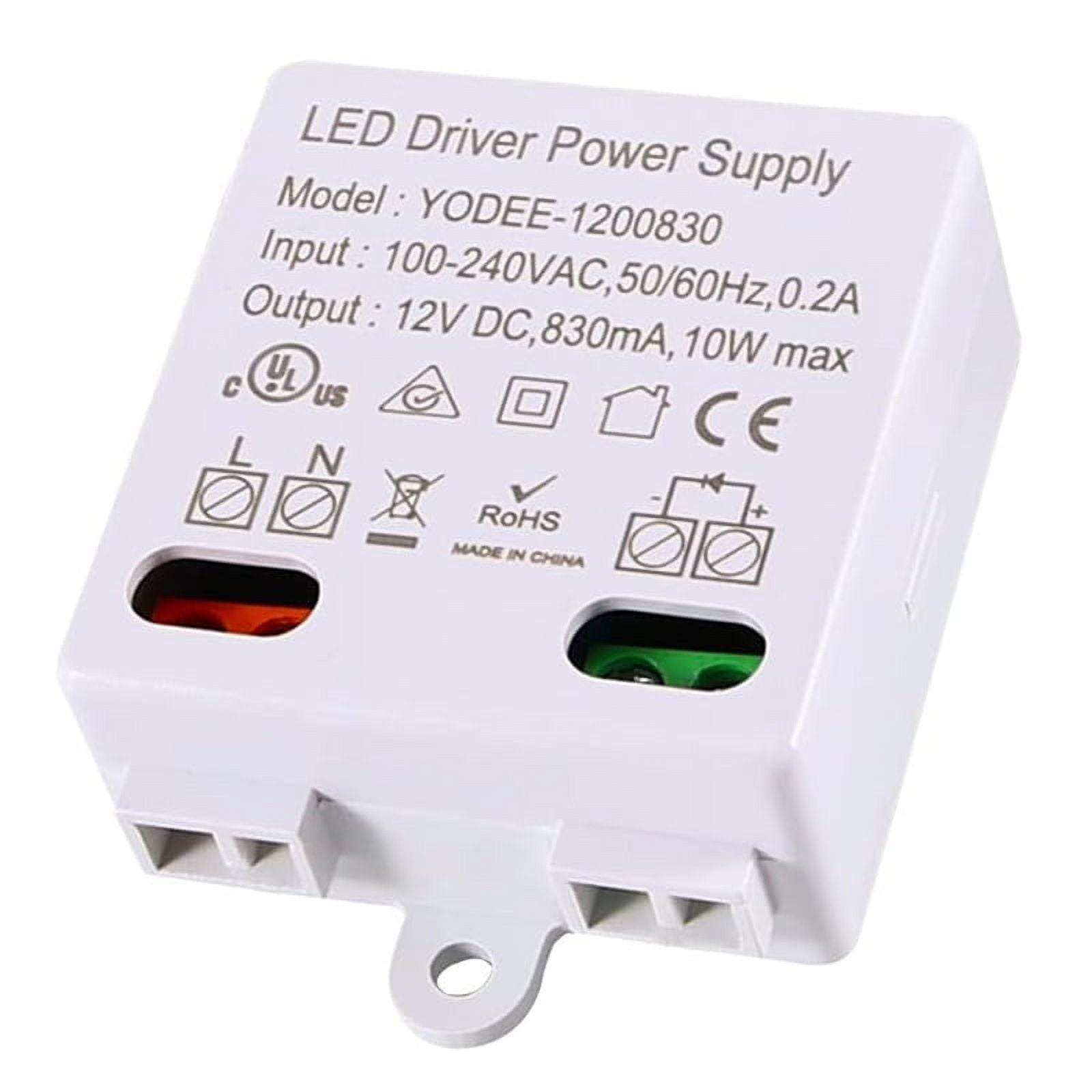 TOP! LED Transformer 12V/DC,0-10W Mini Transformer,Power Supply Drive ...