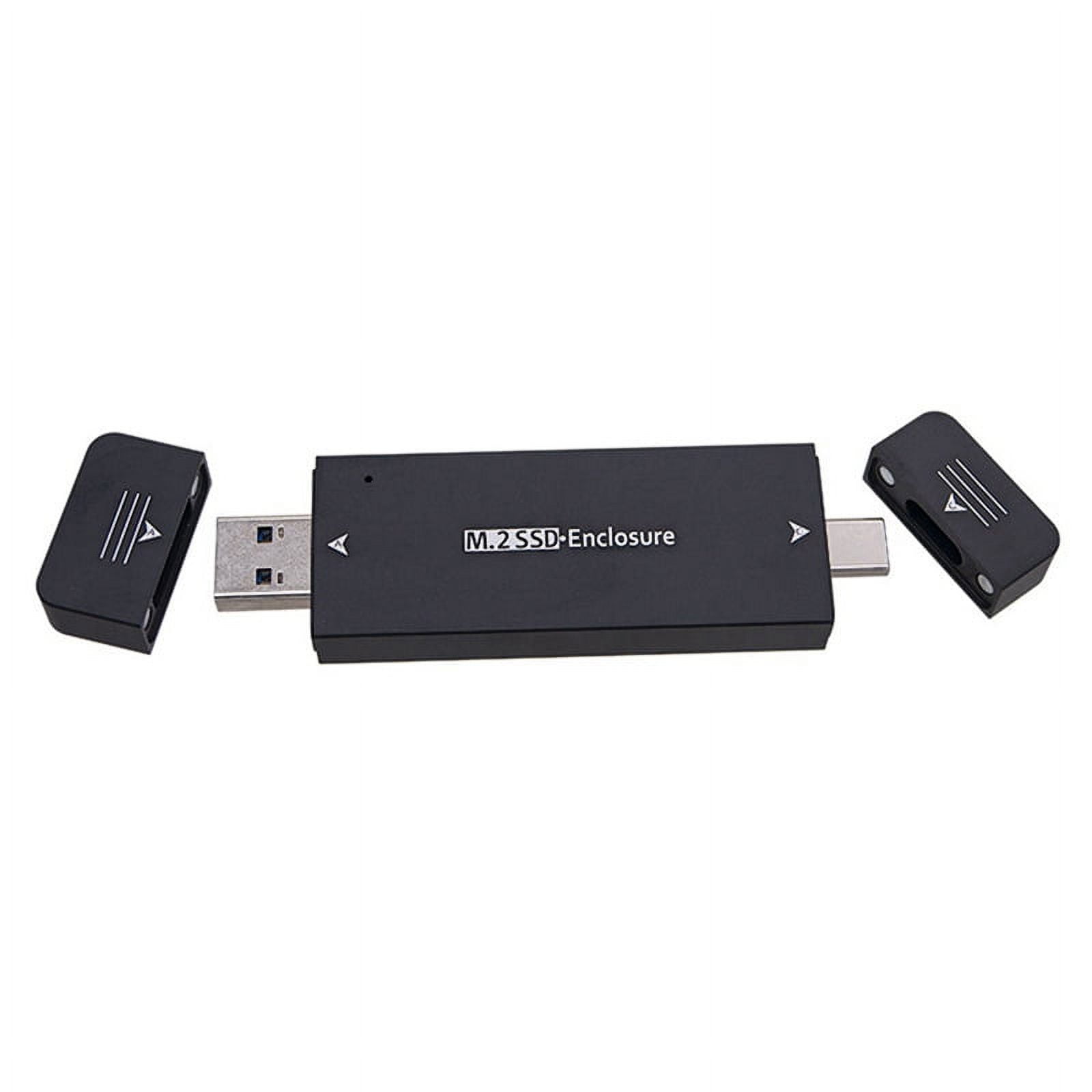 TOP! M.2 SSD-Enclosure USB 3.1 Type C Hard Disk Enclosure External ...
