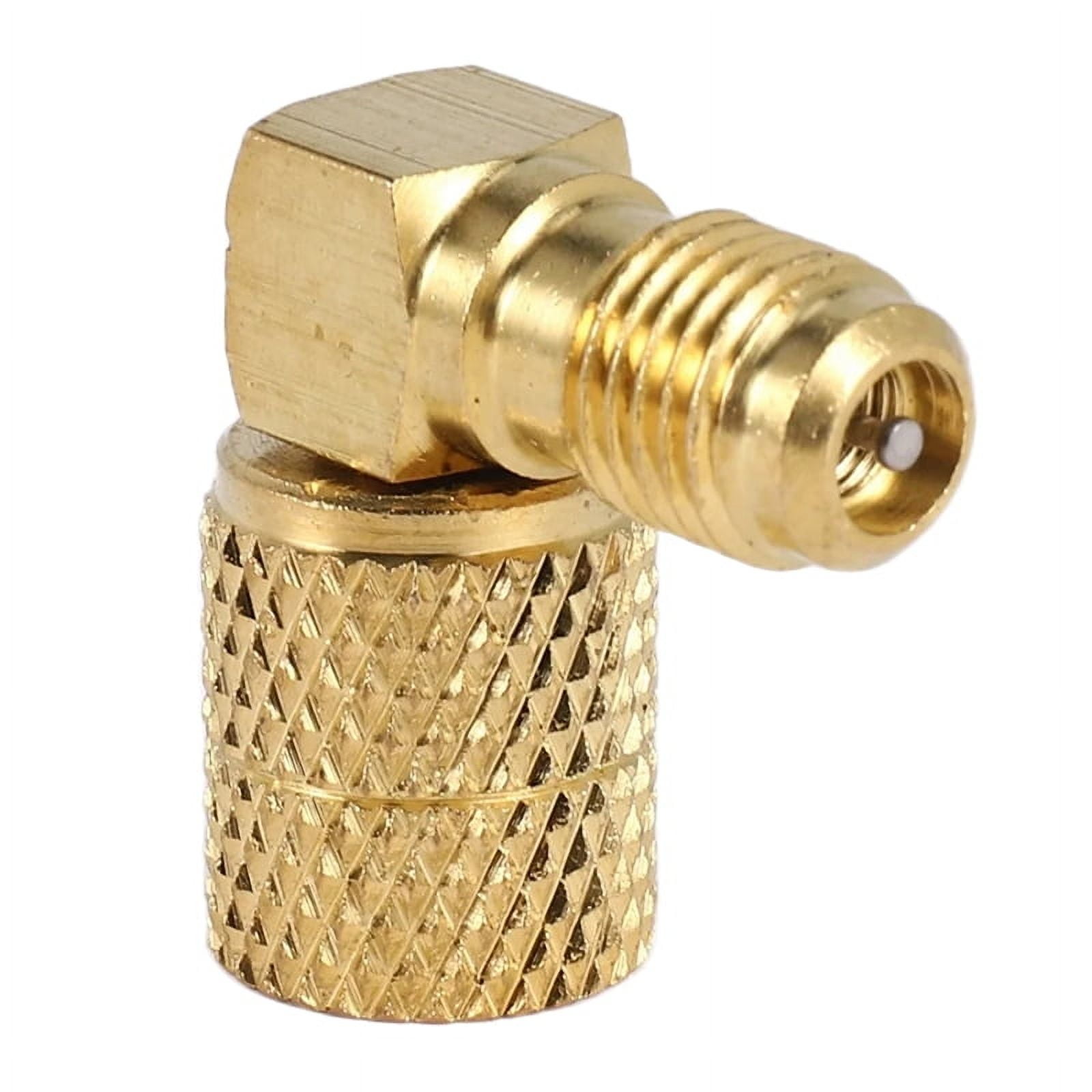 TOP! M1/4 Sae-F 5/16 Refrigeration Adapter Connector Adaptor for R410A ...
