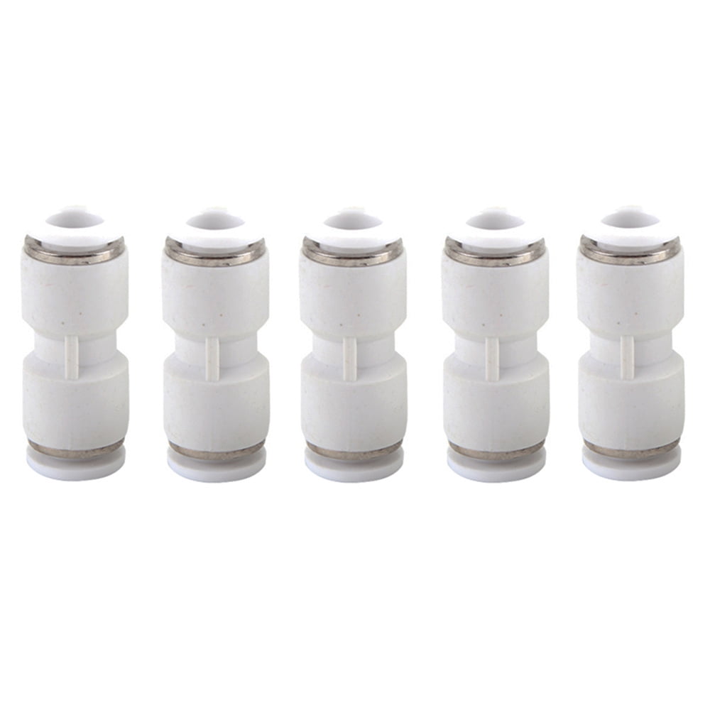 TOP-MAX 5PCS Pneumatic Tube Connector Push Connector for Pneumatic ...
