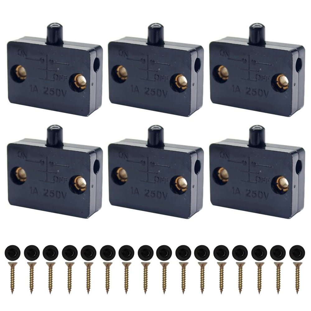 TOP-MAX 6PCS Cabinet Door Touch Light Switch IP44 Closet Touch Switch ...