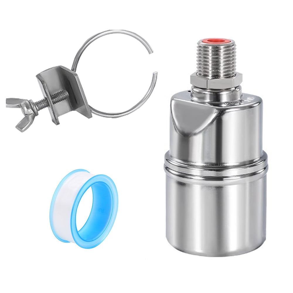 TOP-MAX Automatic Water Level Control Valve 304 Stainless Steel Float ...