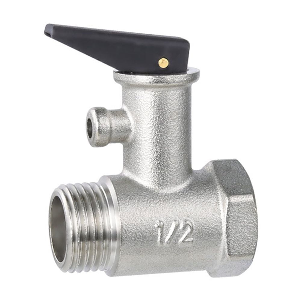 TOP-MAX Boiler Safety Pressure Relief Valve Brass Water Heater Pressure ...