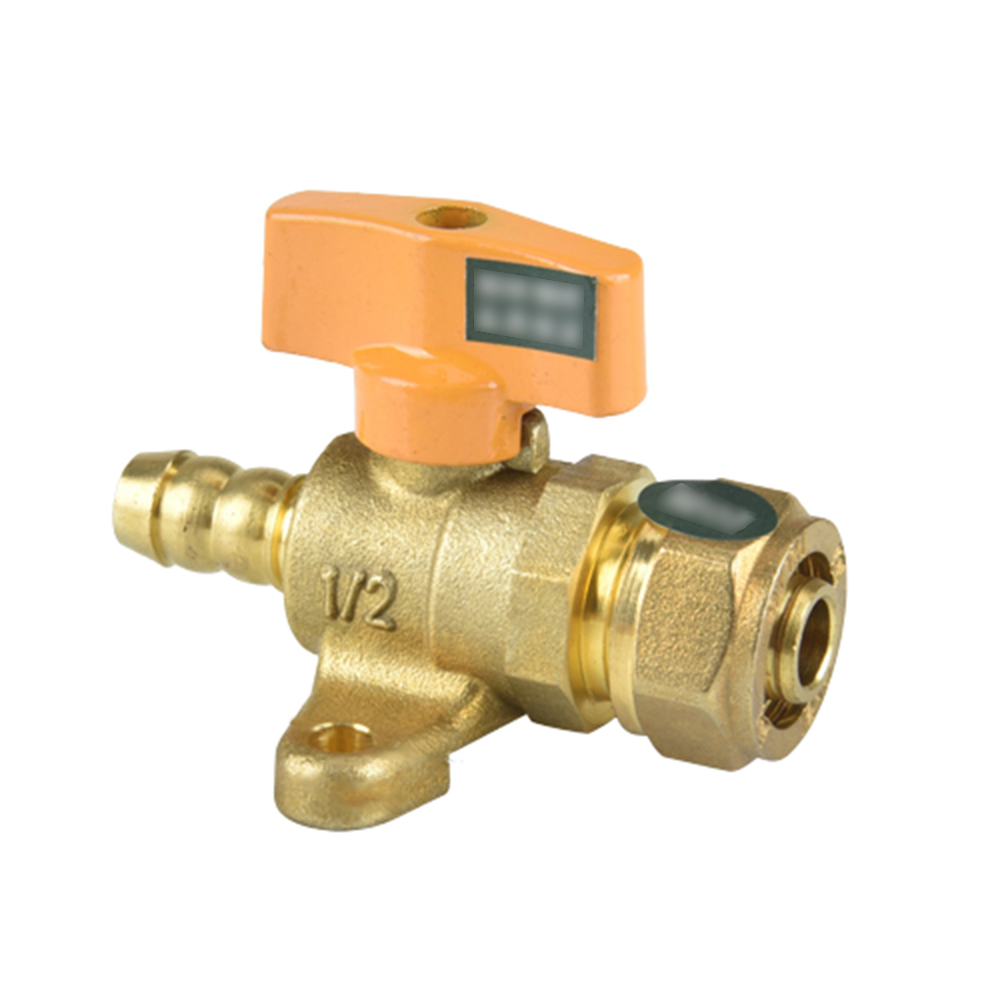 TOP-MAX Copper Ball Valve Fixed Seated Copper Ball Valve Fluid Gas Ball ...