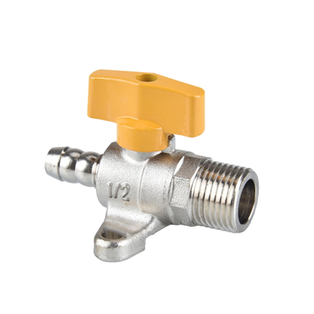 TOP-MAX Copper Ball Valve Fixed Seated Copper Ball Valve Fluid Gas Ball ...