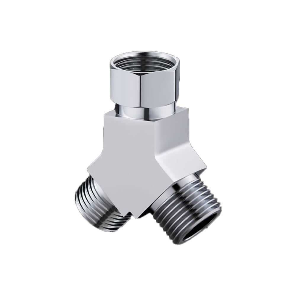 TOP-MAX Copper Shower Arm Diverter Valve with Black Rubber Washers ...