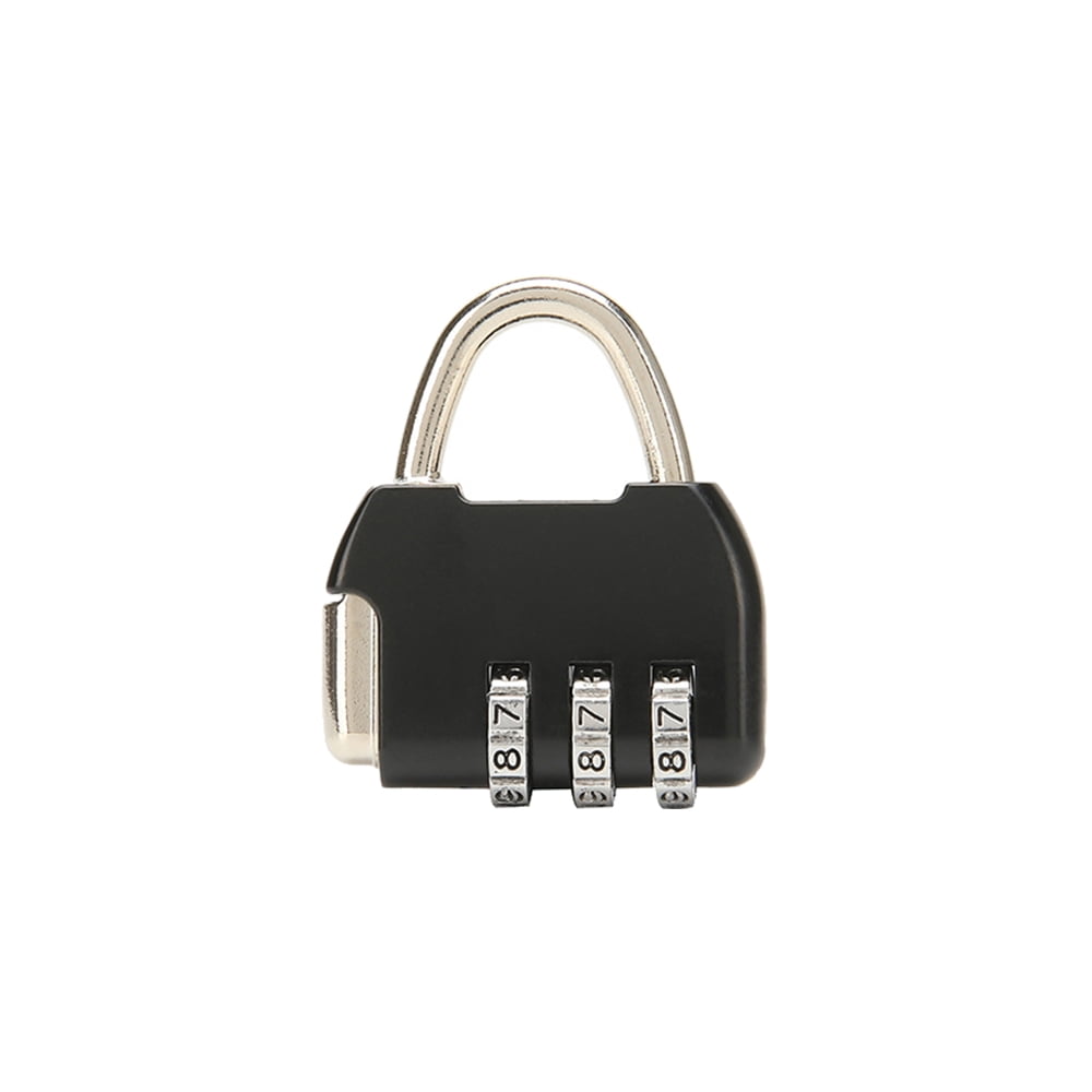 TOP-MAX Mini Digit Combination Padlock Zinc Alloy Digital Padlock for ...