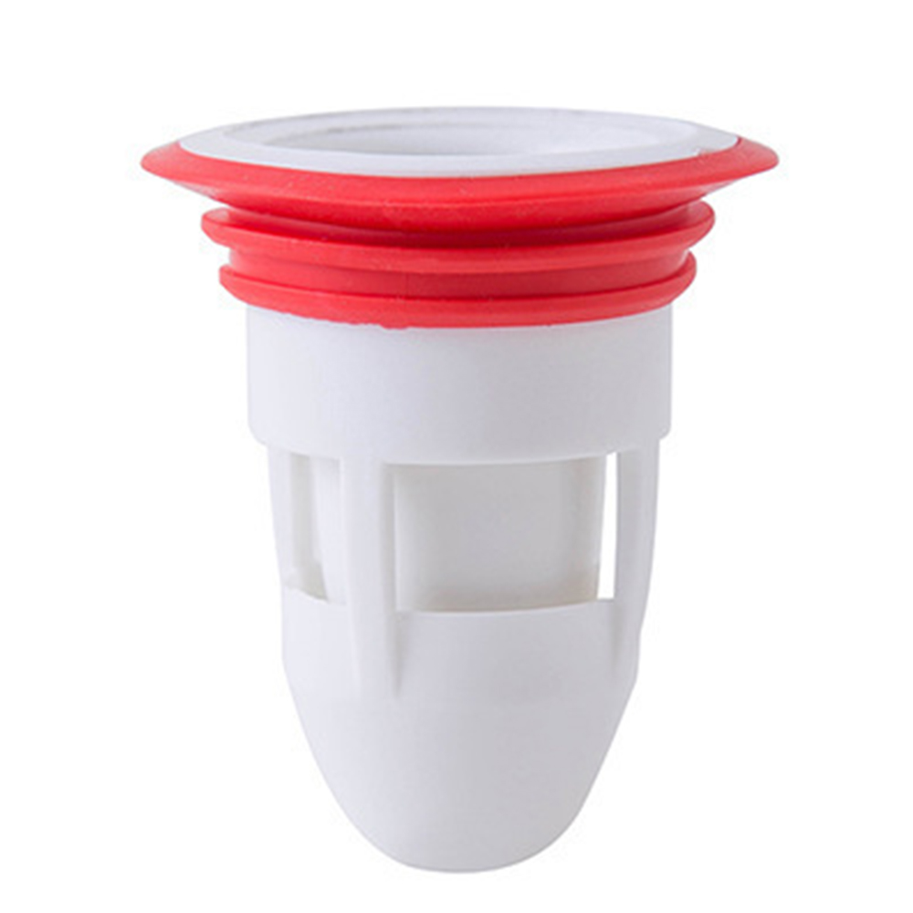 TOP-MAX Silica Gel Washing Machine Drain Pipe Seal Double Layer Design Sewer Odor-Proof Sealing ...