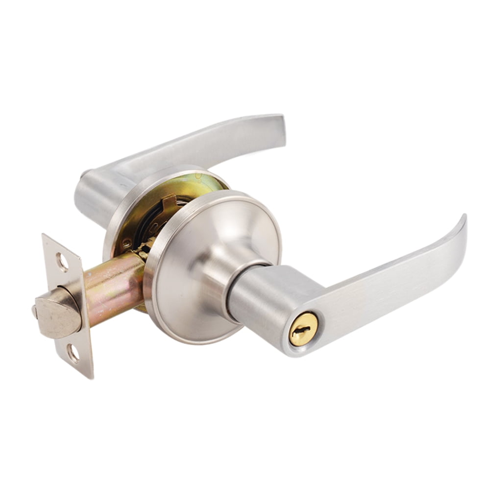 TOP-MAX Stainless Steel Bedroom Door Latch with 3 Keys, Moddern Door ...