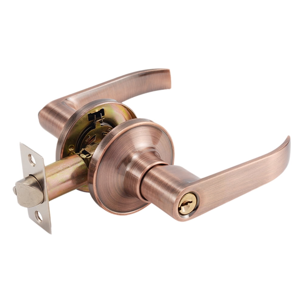 TOP-MAX Stainless Steel Bedroom Door Latch with 3 Keys, Moddern Door ...