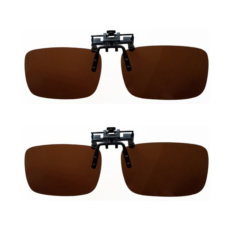 TOP-MAX Sunglsses Clip, Polarized Lens Sunglasses Clip, Clip-on ...