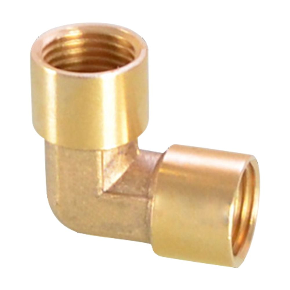 TOP-MAX Threaded Brass Elbow Connector Female x Male/Female x Female ...