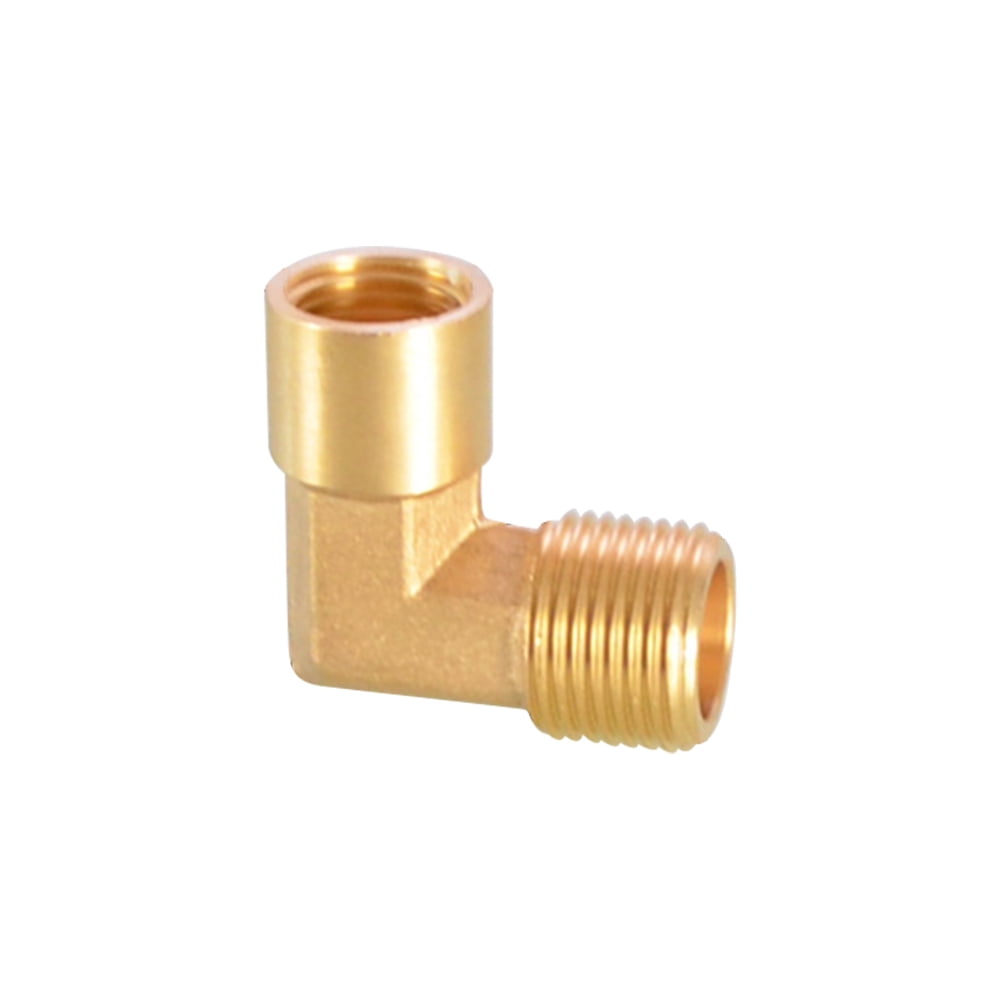 TOP-MAX Threaded Brass Elbow Connector Female x Male/Female x Female ...