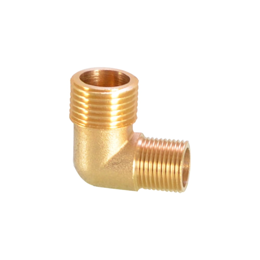 TOP-MAX Threaded Brass Elbow Connector Female x Male/Female x Female ...