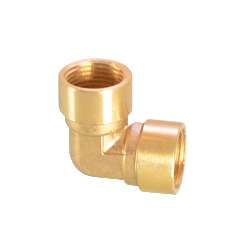 TOP-MAX Threaded Brass Elbow Connector Female x Male/Female x Female ...