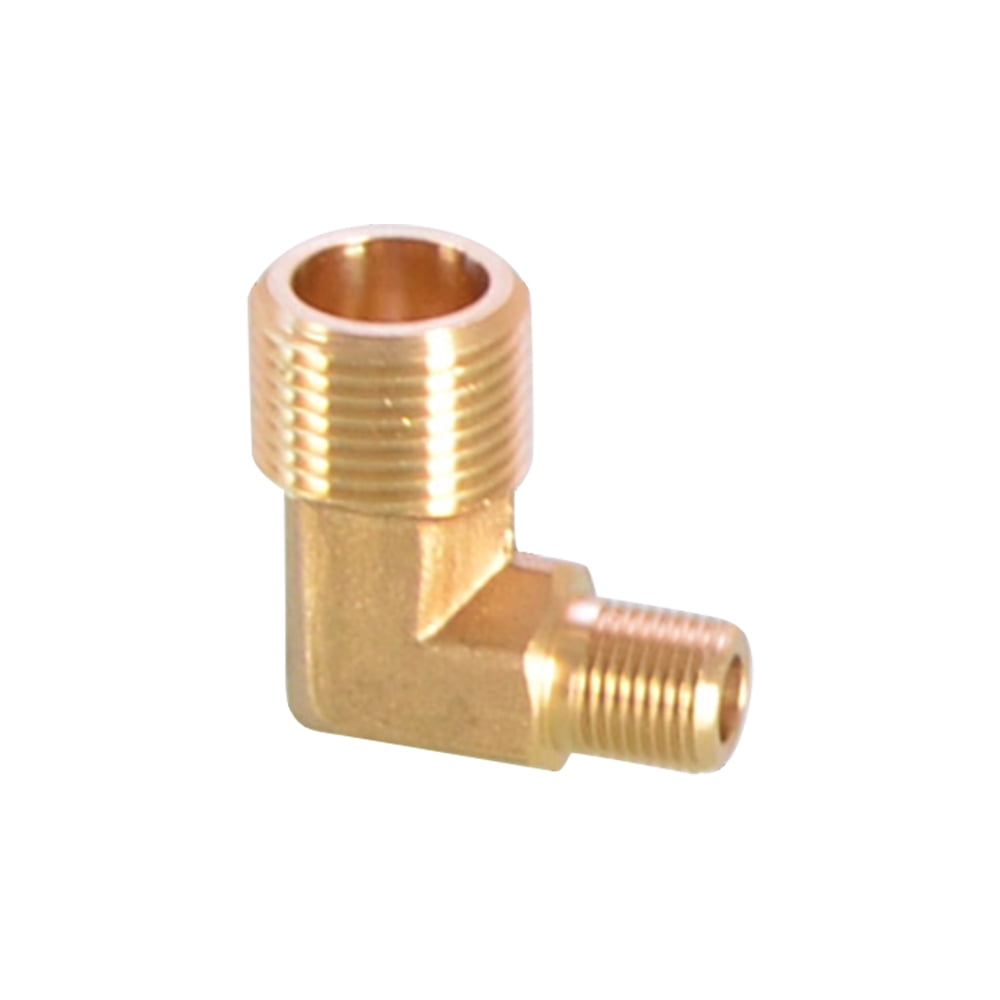 TOP-MAX Threaded Brass Elbow Connector Female x Male/Female x Female ...