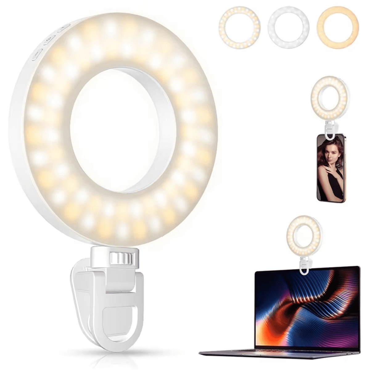 TOP! Mobile Phone Fill Light, LED Selfie Light Anchor Live Broadcast ...