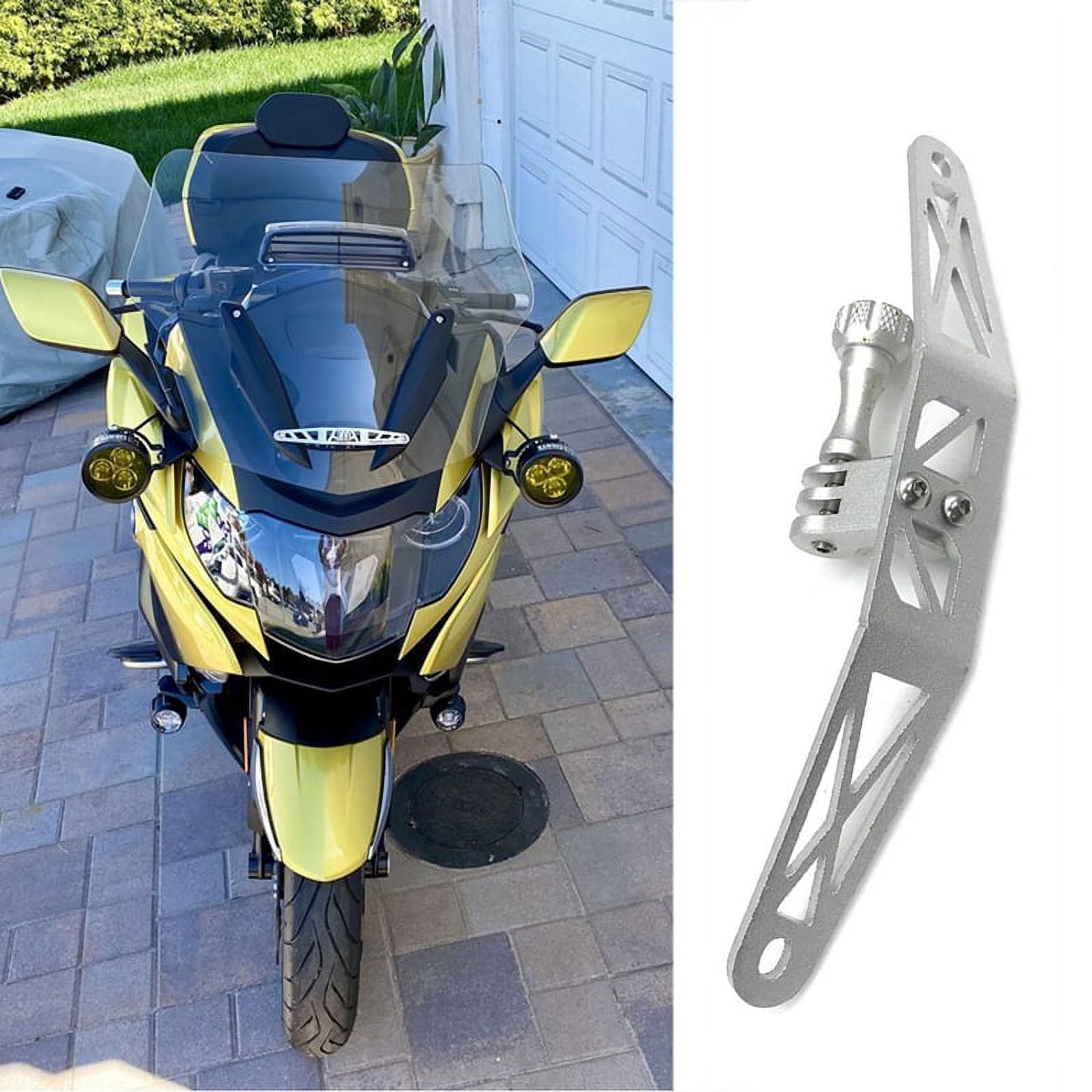 TOP! Motorbike CNC Go Pro Camera Mount Bracket GPS Navigation Holder ...