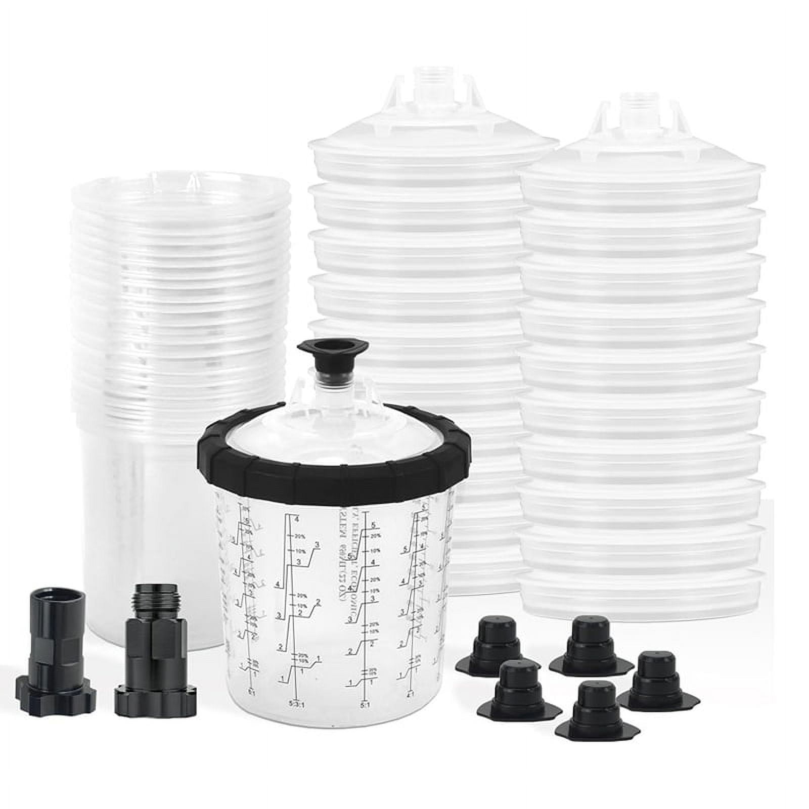 TOP! Paint SprayerGun Cup System for Automotive Paint,20 Pack Standard ...