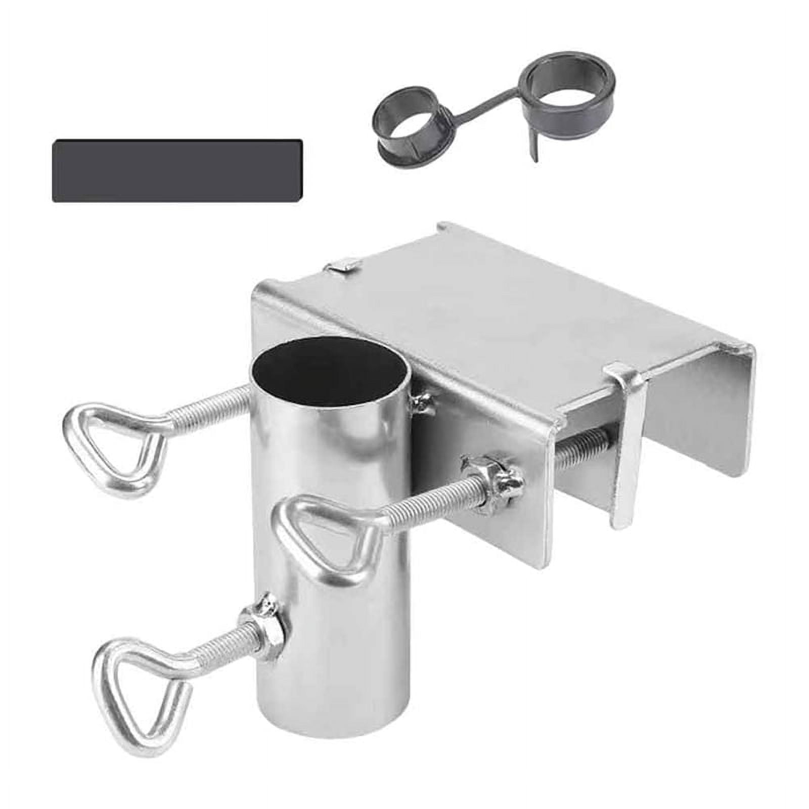 TOP! Parasol Fixed Clip Patio Umbrella Holder Clamp Deck for Beach ...