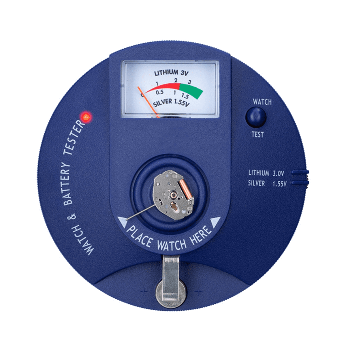 TOP! Quartz Movement Tester ,Circular Type Watch Battery Pulse and 1.5V ...