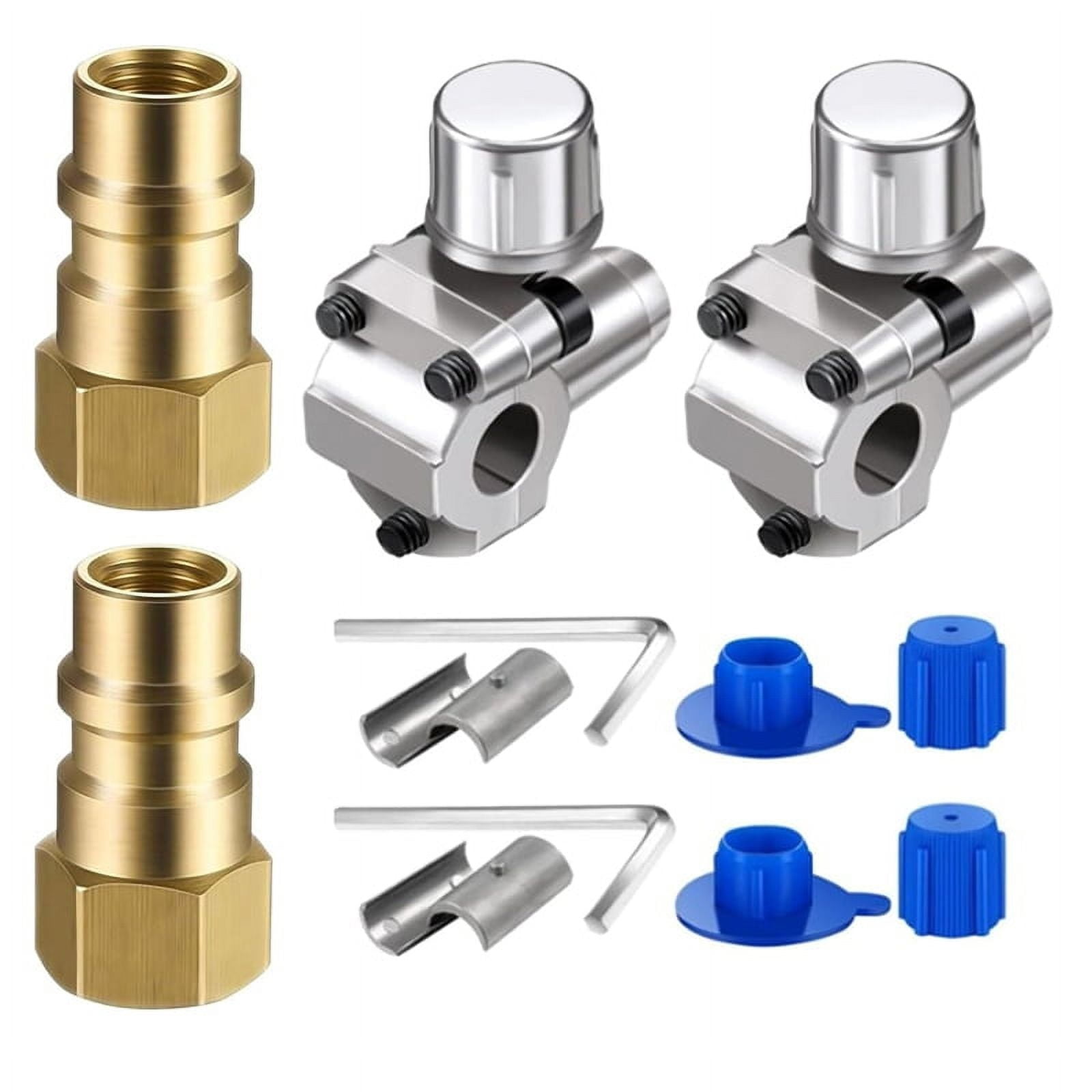 TOP! R134a Conversion Kits Air Conditioners Filling Valves Fittings ...