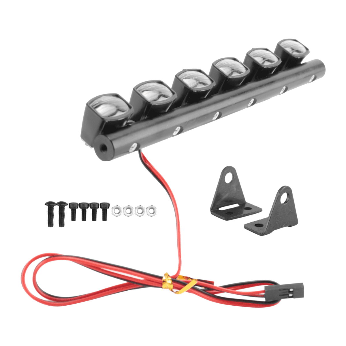 TOP! RC Car Light Bar Kit 6 LEDs Body Shell Roof Lights for 1/10 ...