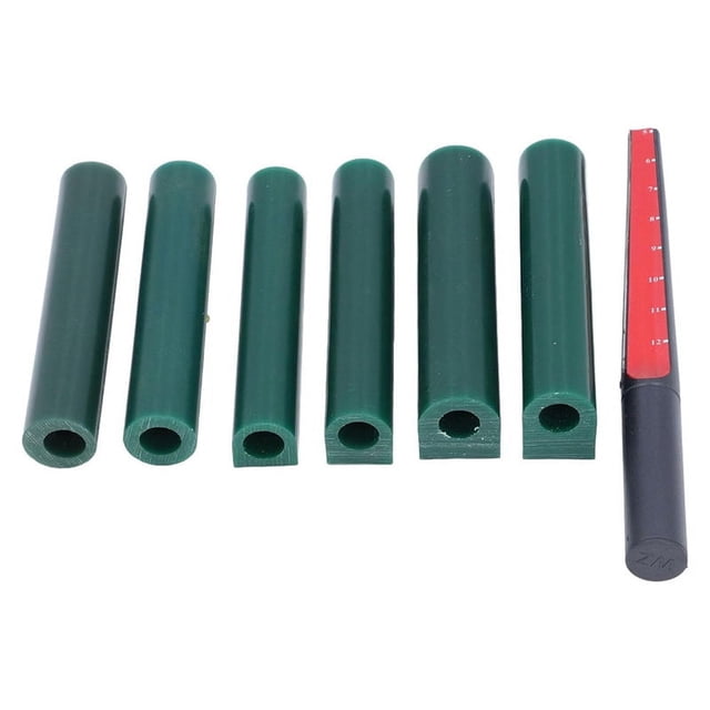 TOP! Rings Wax Tube Set, 6 Sizes Carving Tubes with Cutter Ruler for ...