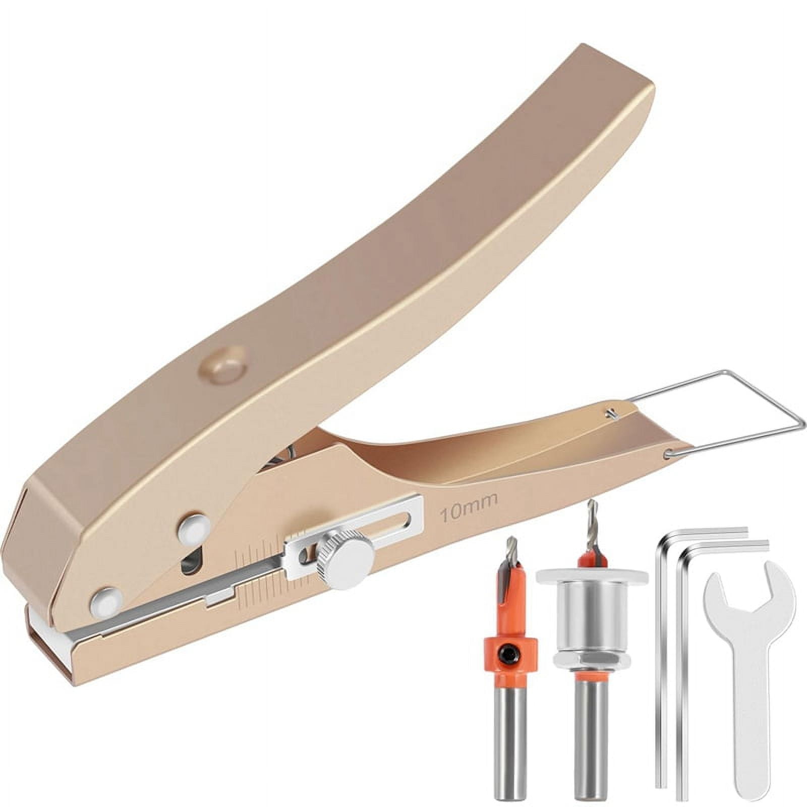 TOP! Single Hole Punch 10mm Heavy Duty Puncher Edge Banding Punching ...