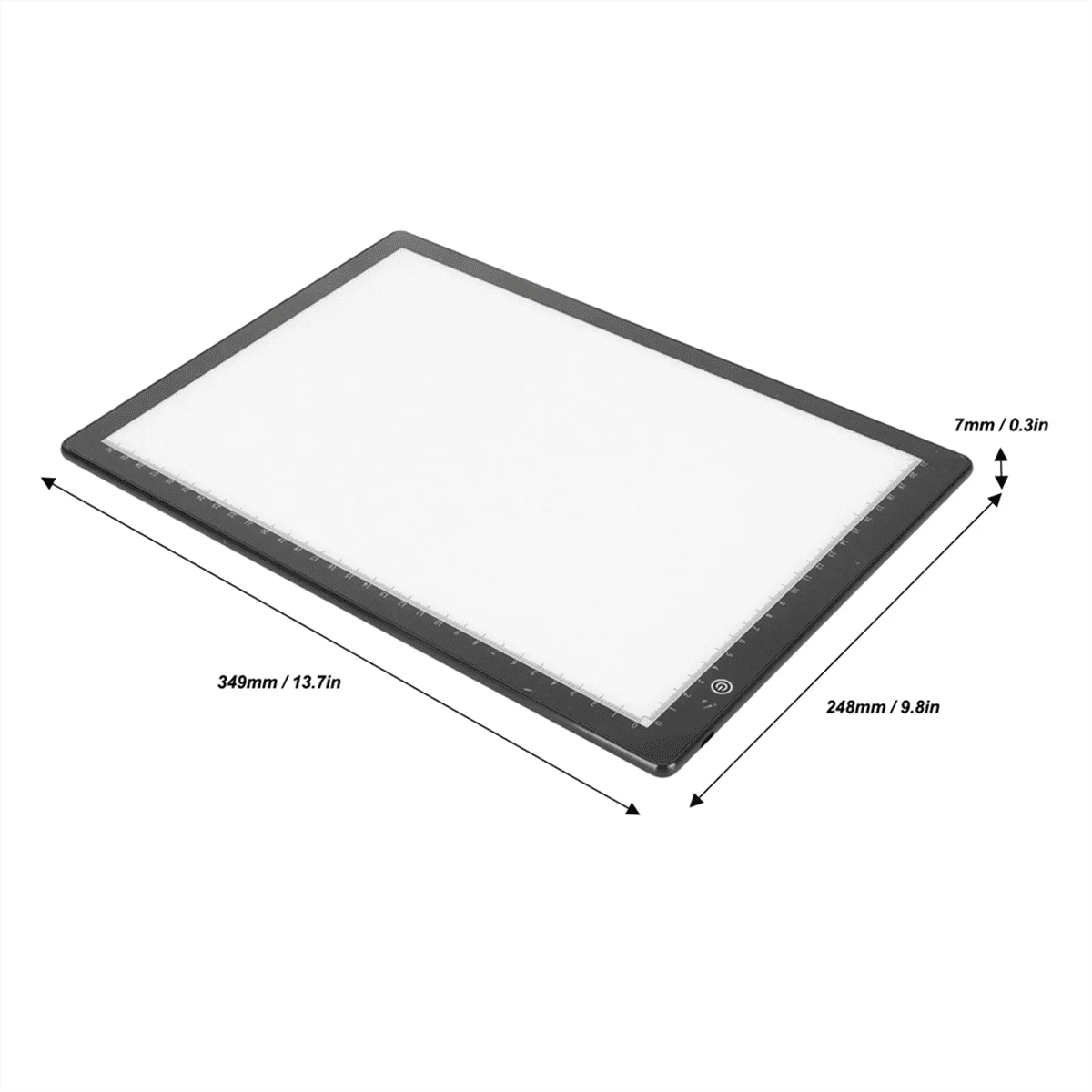 TOP! Slide Viewer Ultra Slim A4 Size 3 Brightness Mode APP Editing Soft ...