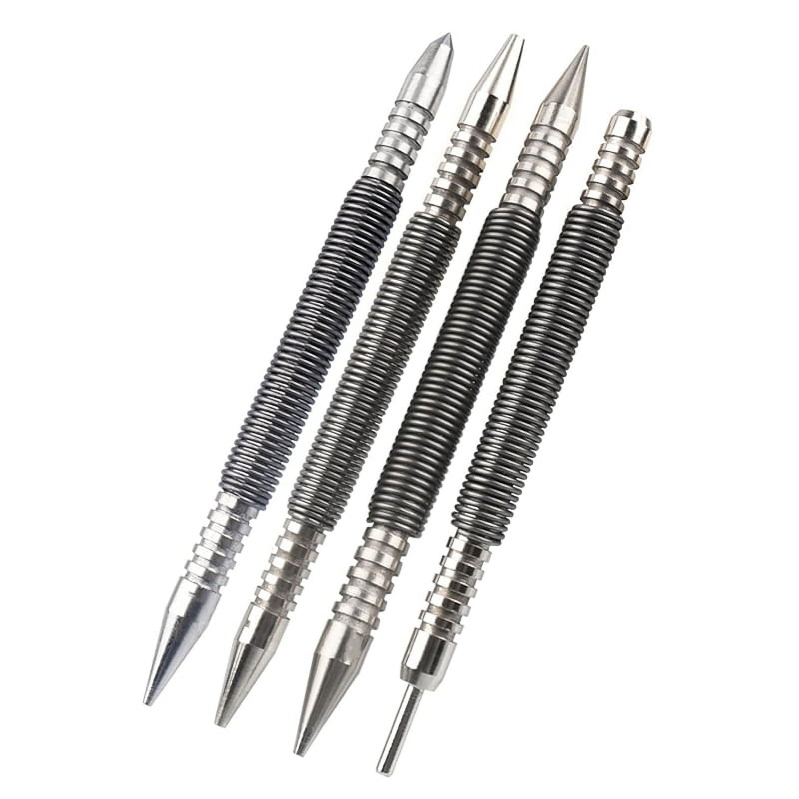 HOT! Spring Nail,Dual Heads Nail Setter,4pc Hammerless Door Hinge Pin ...