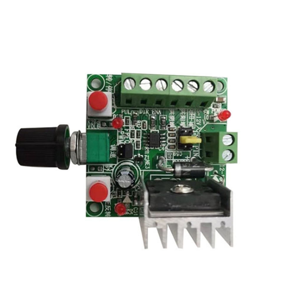 TOP! Stepper Motor Driver Controller PWM Pulse Signal Generator Speed Regulator 15-160V/5-12V ...