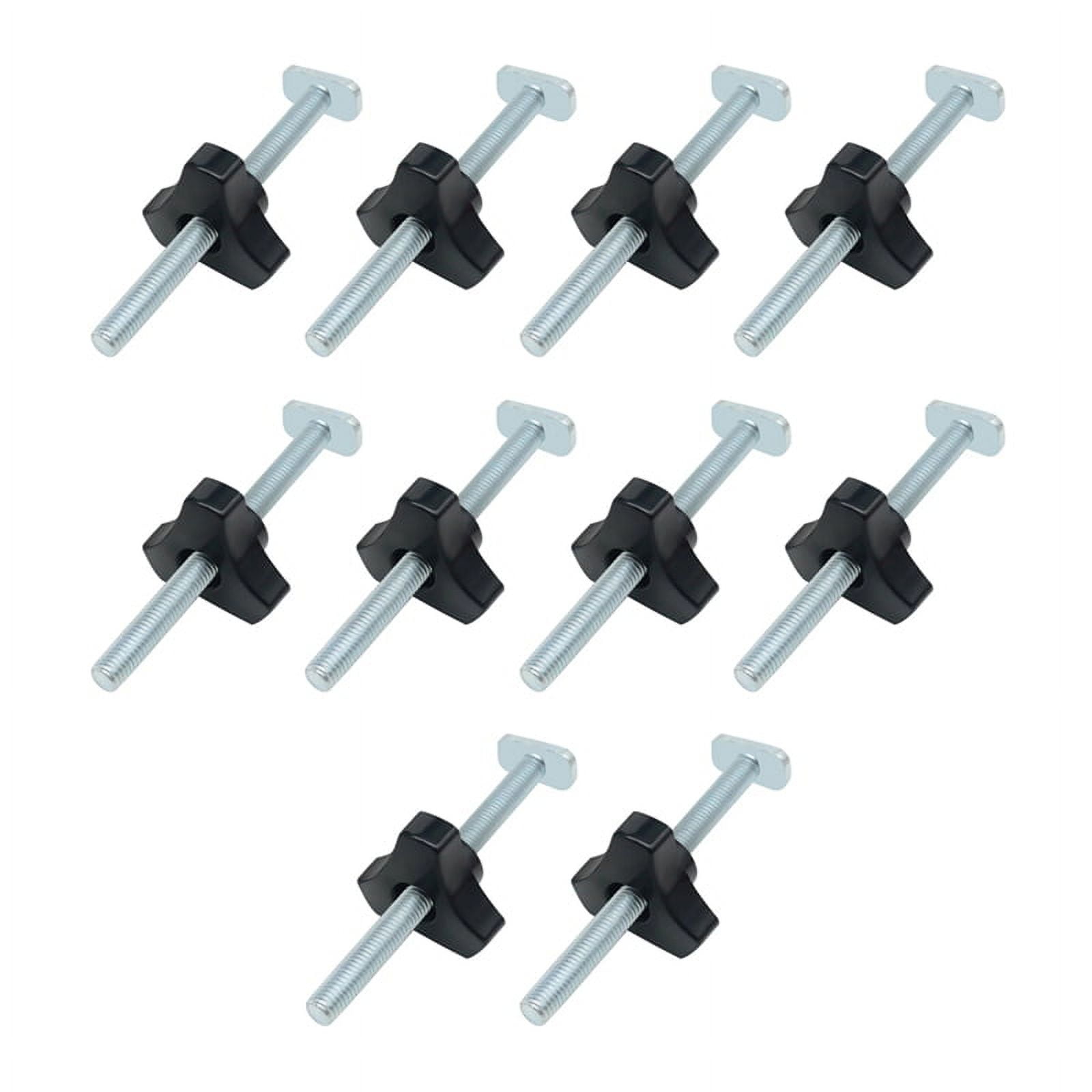 TOP! T Track Bolts Knob Kit Miter Sliding Nut T-Slider Slot Bolt for ...