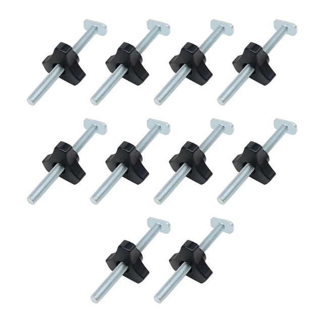 TOP! T Track Bolts Knob Kit Miter Sliding Nut T-Slider Slot Bolt for ...