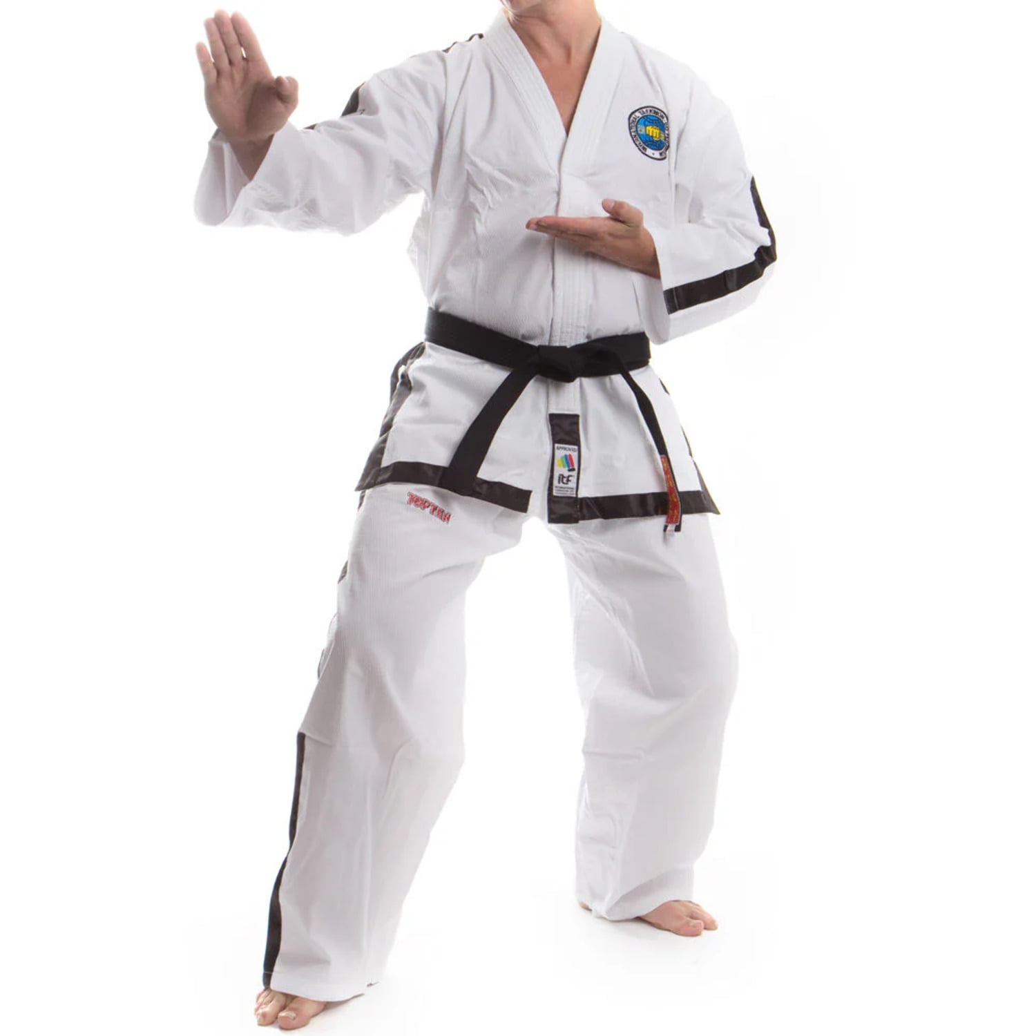 TOP TEN ITF International Instructor Uniform - Mesh 2 - white, I.I.2 - Walmart.com