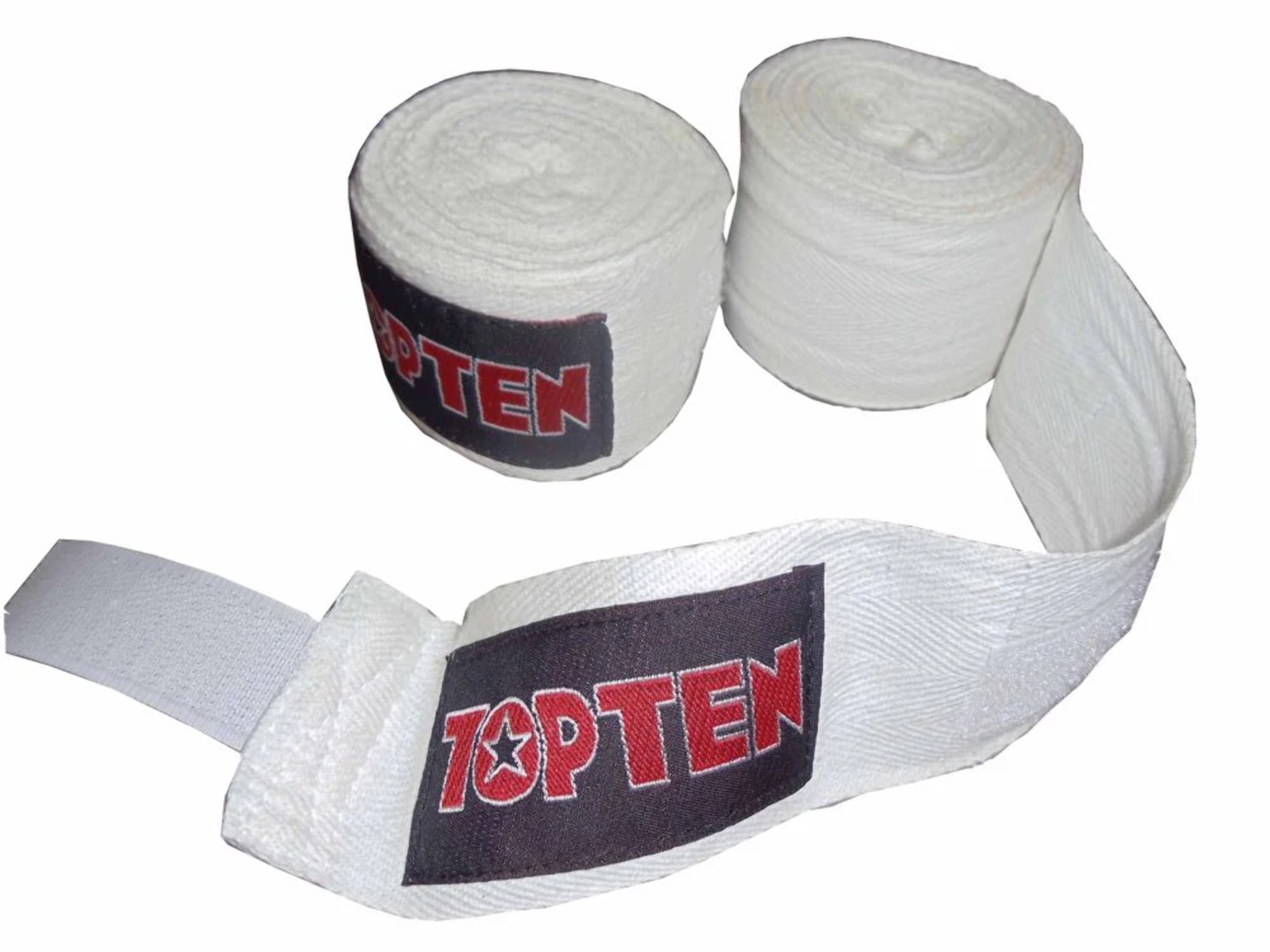 TOP TEN Nonelastic Cotton Handwraps - white, 2304 - Walmart.com