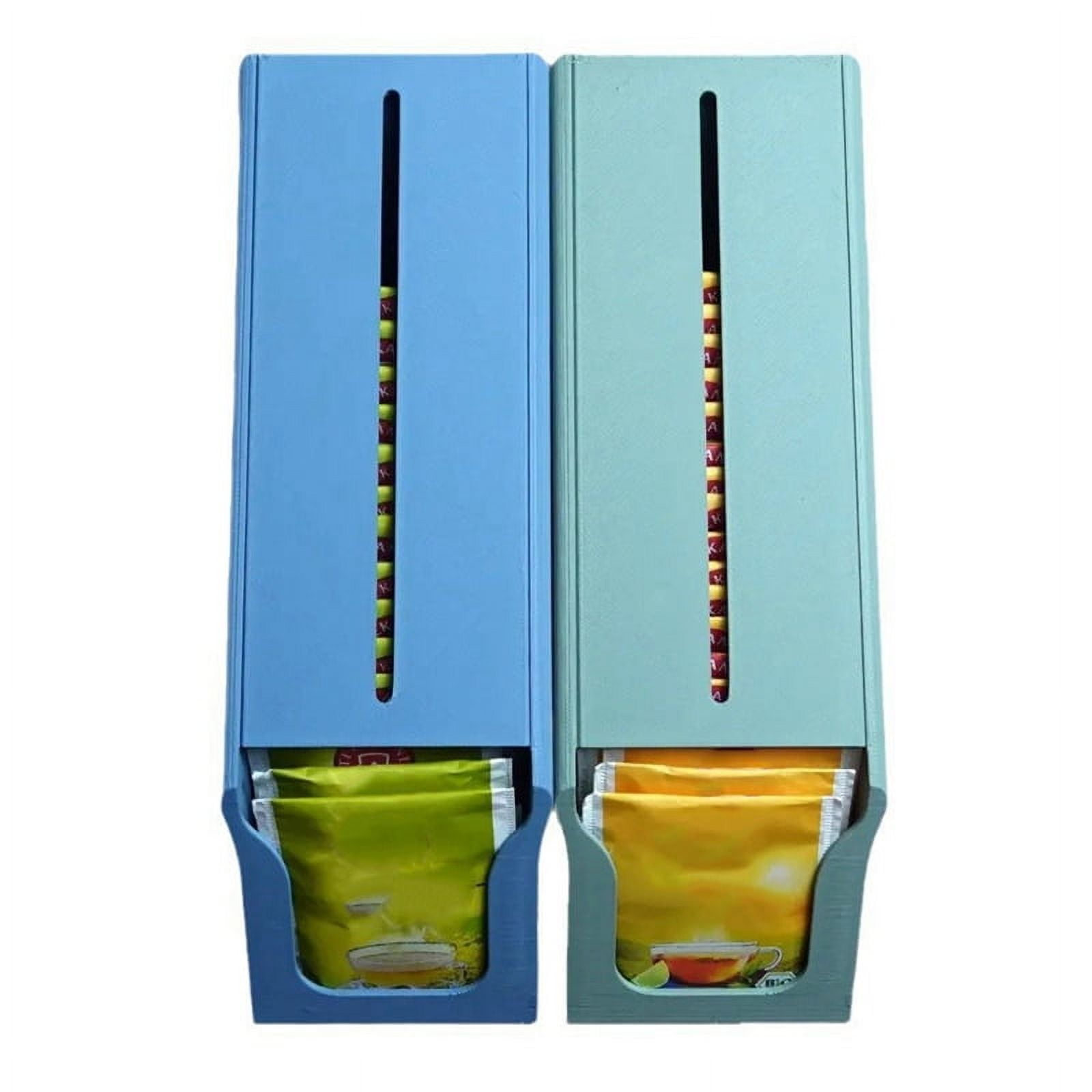 TOP! Tea Bag Storage Box Removable Kitchen Countertop for Home Studio ...