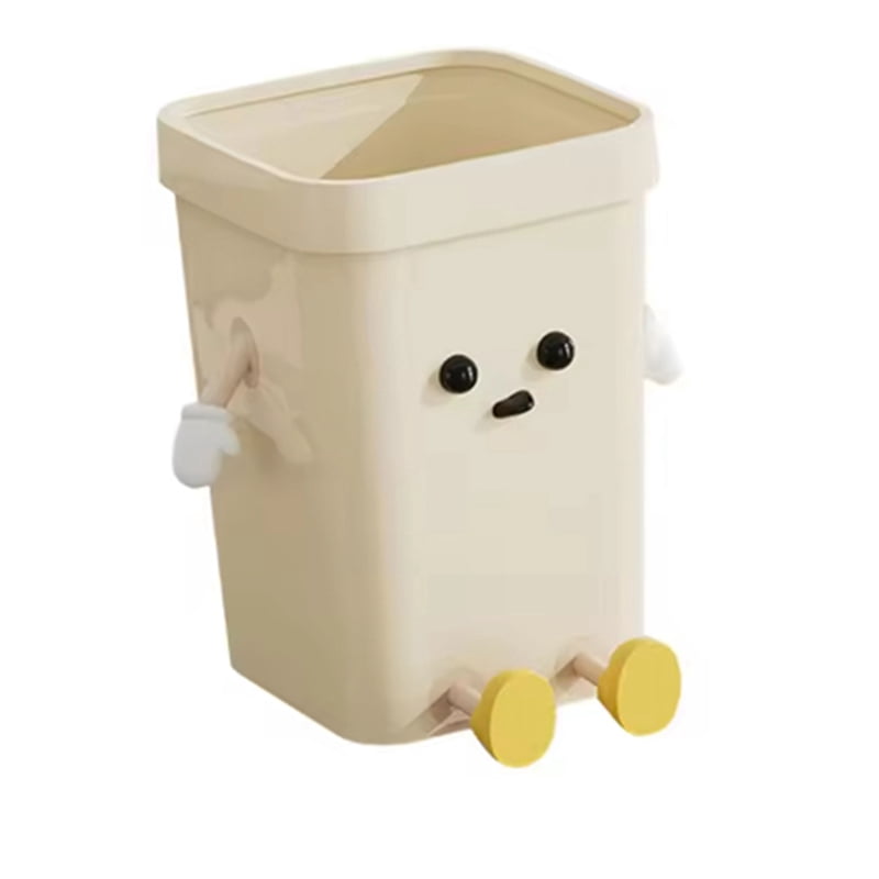 TOP! Trash Can Interesting Cute Garbage Bin Rubbish Container for Home ...