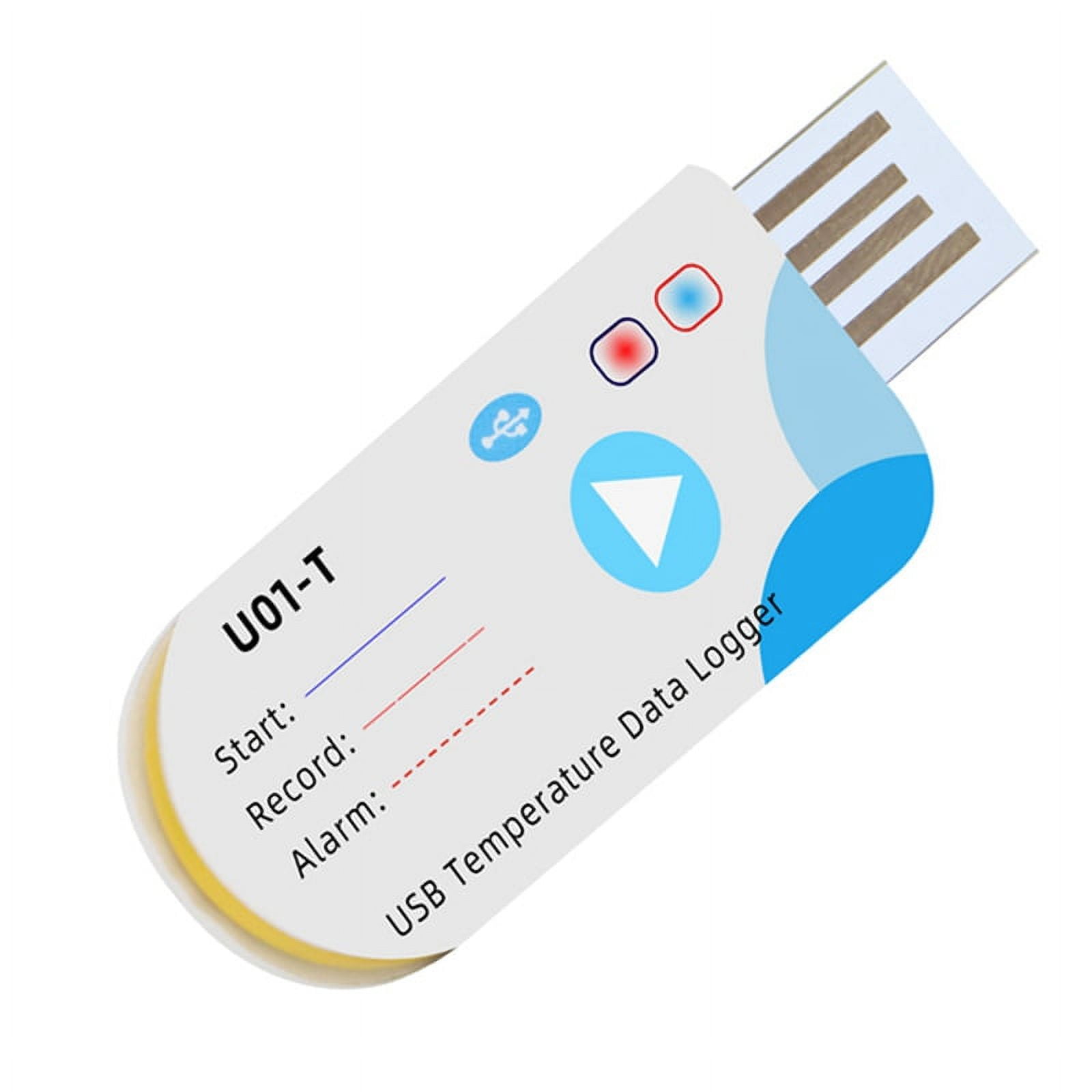 HOT USB Temperature Data Logger Recorder with 14400 Points 60 Days ...