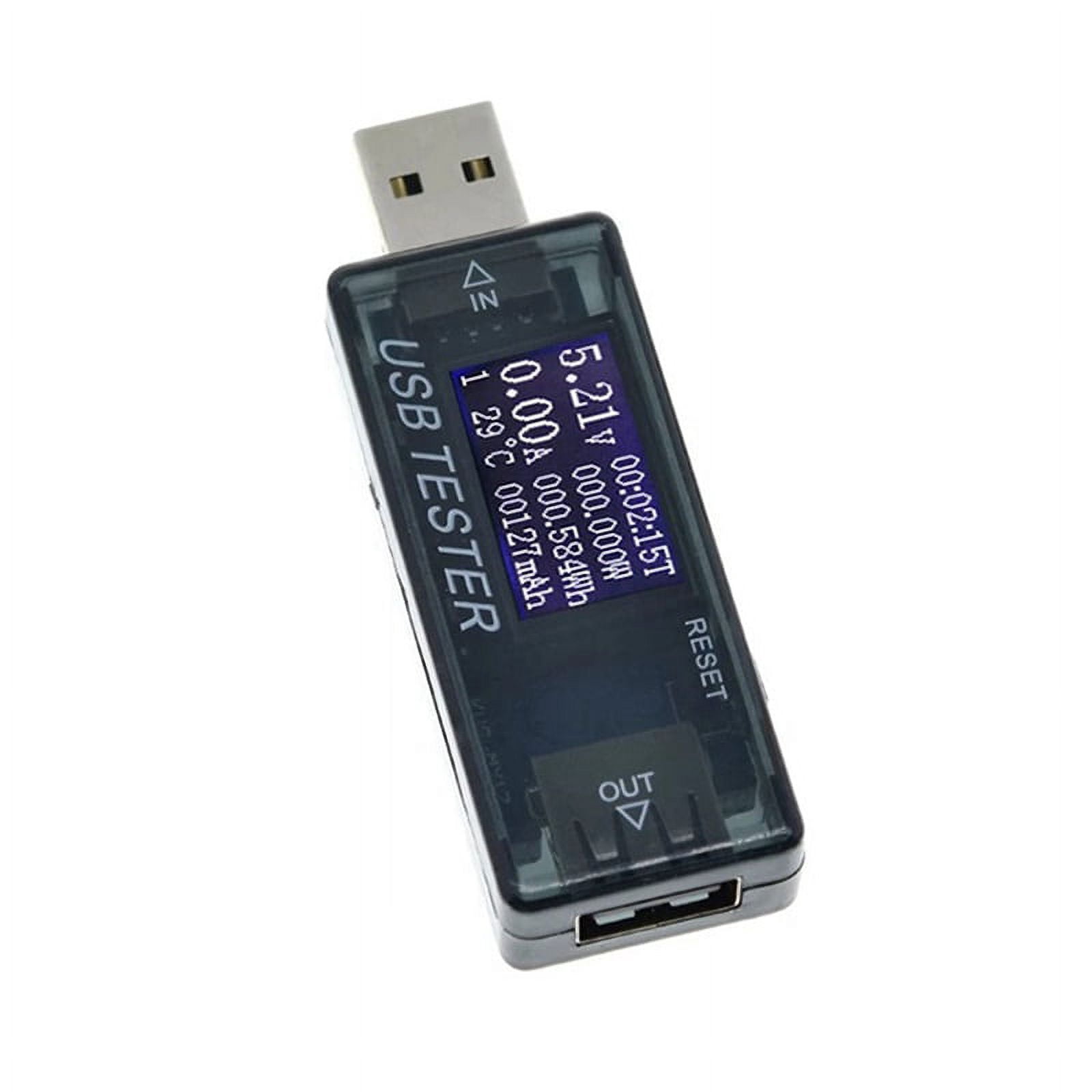 TOP! USB Tester DC Power Meter 4V-30V Digital Voltmeter Volt Bank ...