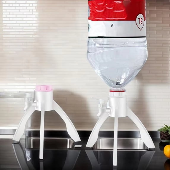 TOP! Water Container Stand Inverted Bottled Triangle Bracket ...