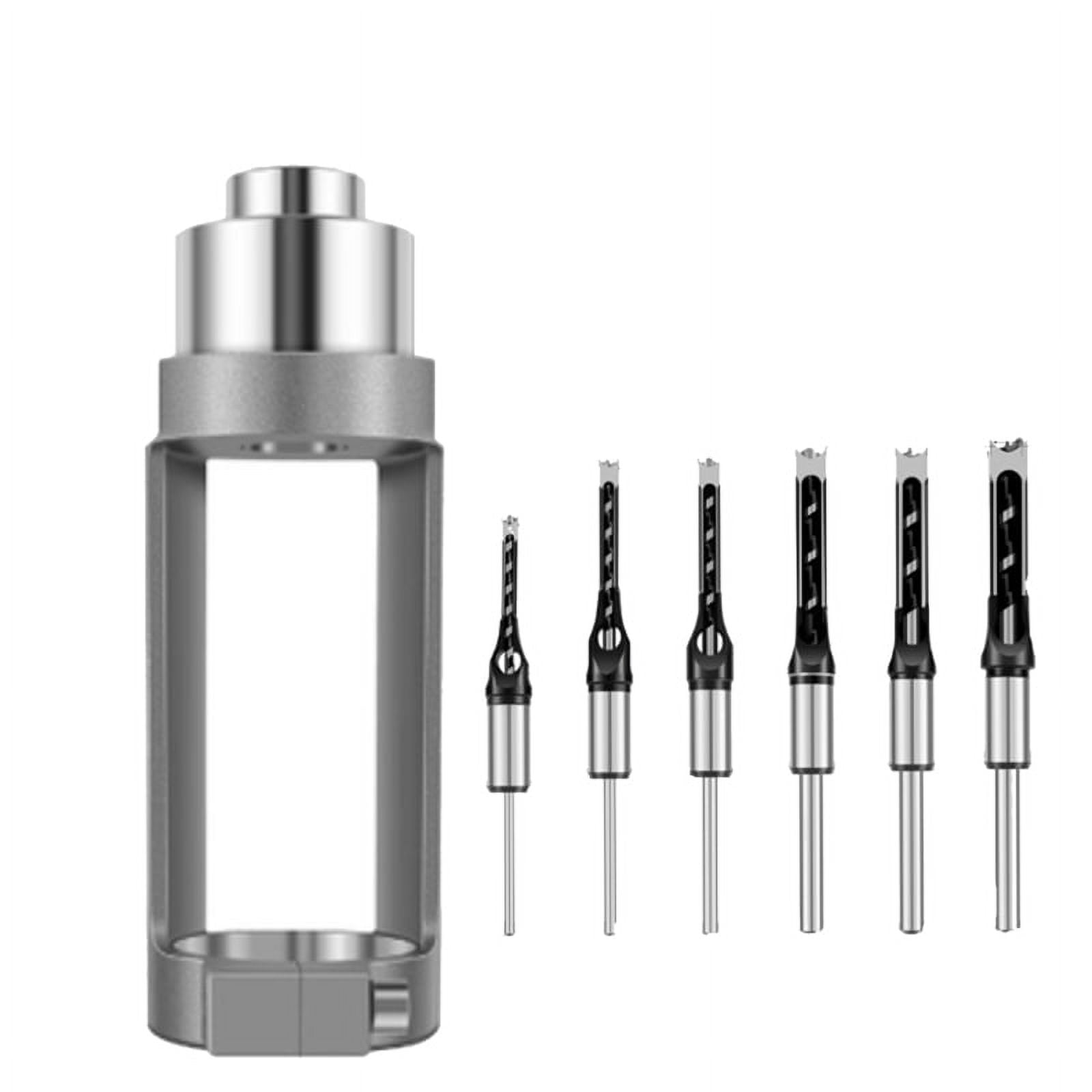 TOP! Woodworking Square Hole Drill Bit Tenoning Machine Mortise and ...