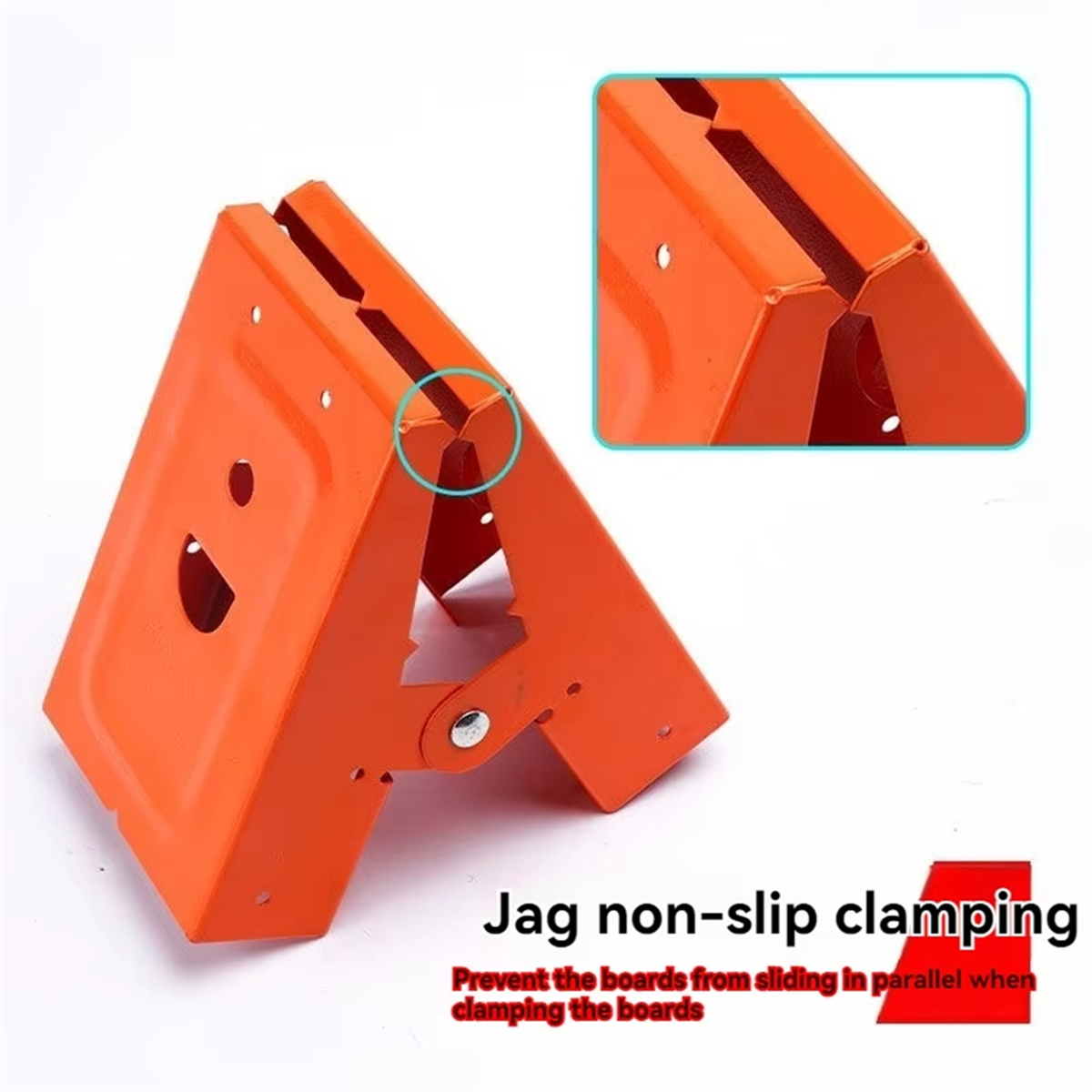 TOP! Woodworking Table Mobile Bracket Steel Sawhorse Fixing Clip Saw ...