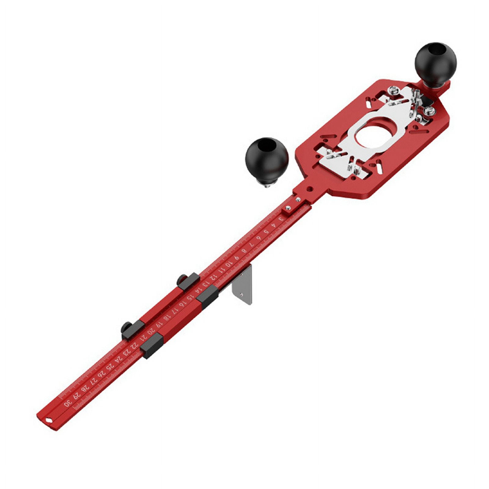 TOP! Woodworking Trimming Machine Slotting Base Milling Circle Position ...