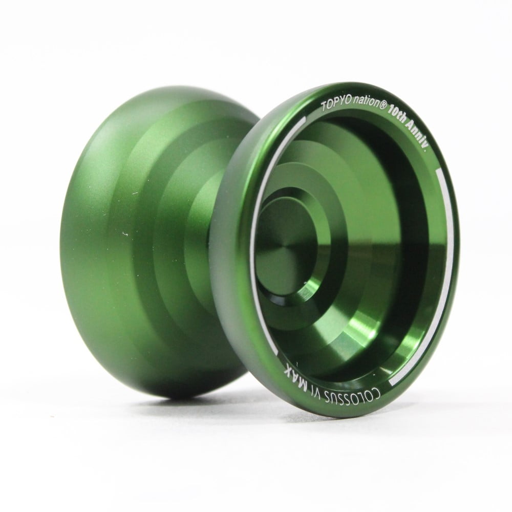 TOP YO Colossus VI MAX Yo-Yo - Full Size Diameter YoYo (Olive ...