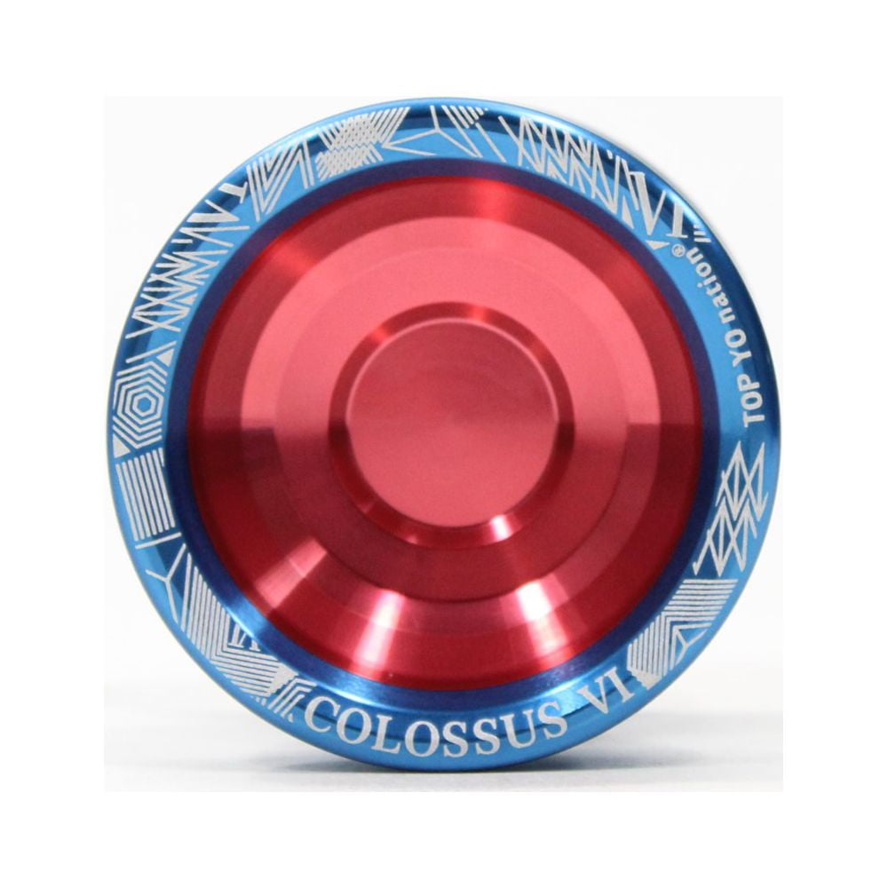 TOP YO Colossus VI Yo-Yo - Sixth Generation - YoYo (Blue/Red) - Walmart.com
