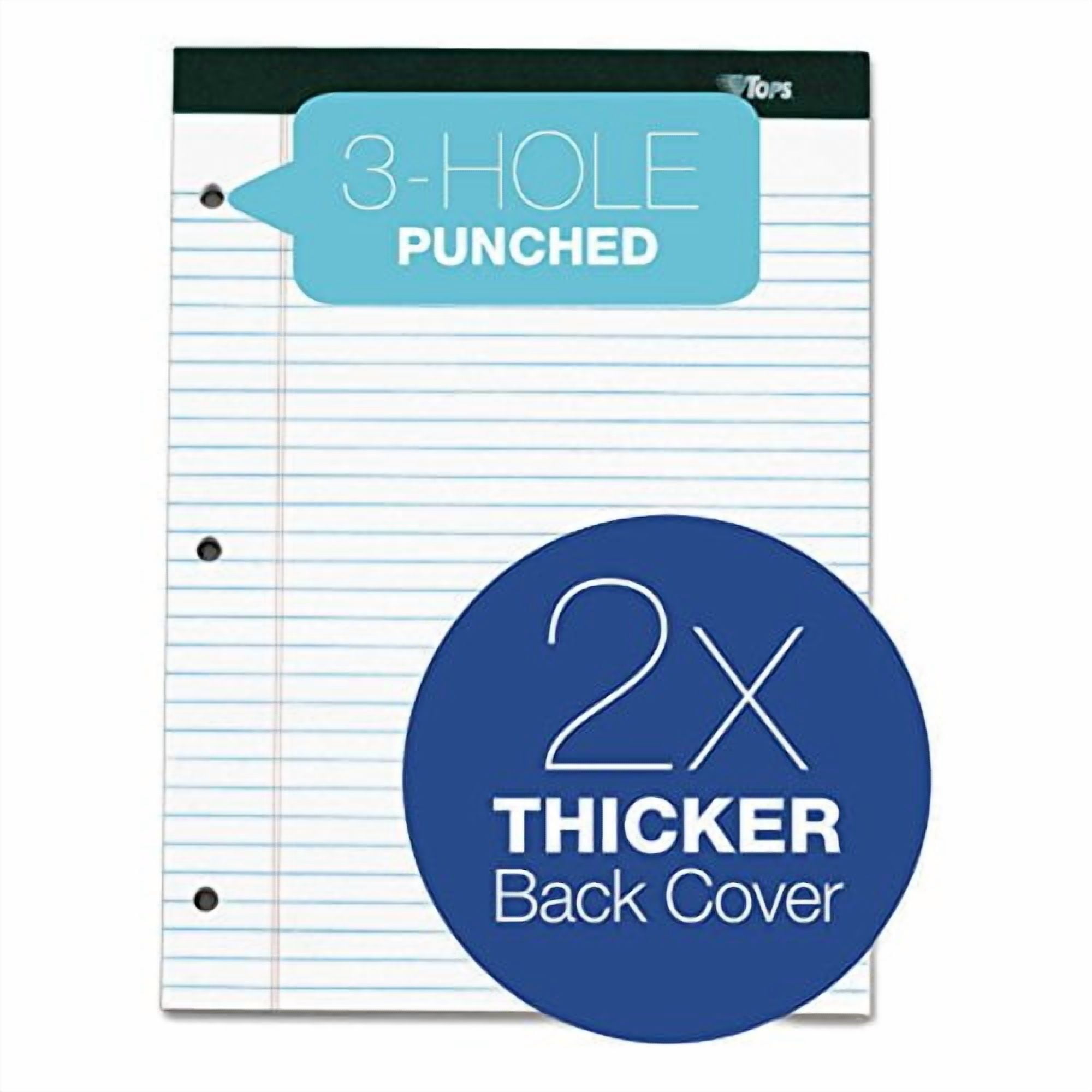 TOP63437 - Double Docket Ruled Pads - Walmart.com