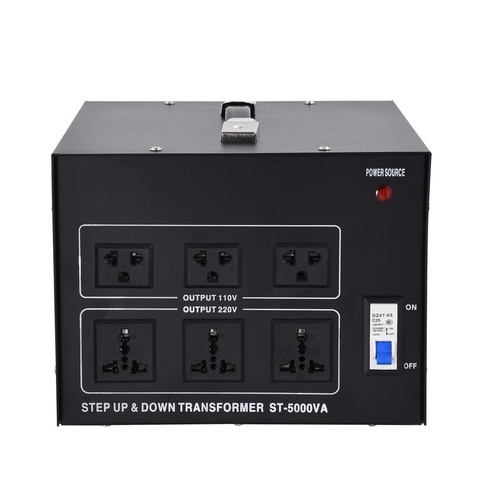 TOPATY 5000W Voltage Transformer Power Converter(110V to 220V, 220V to ...