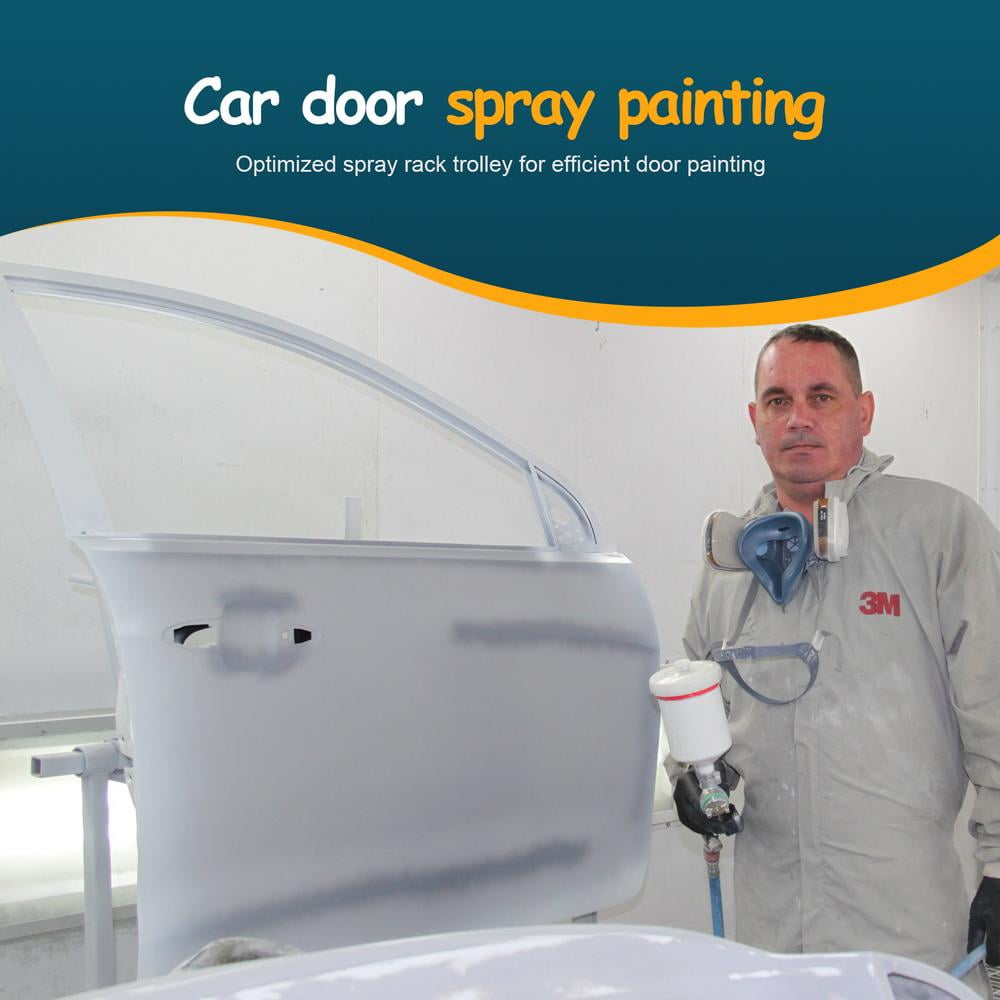 TOPATY Bumper Paint Stand 180 Degree Rotation Car Body Paint Rack ...