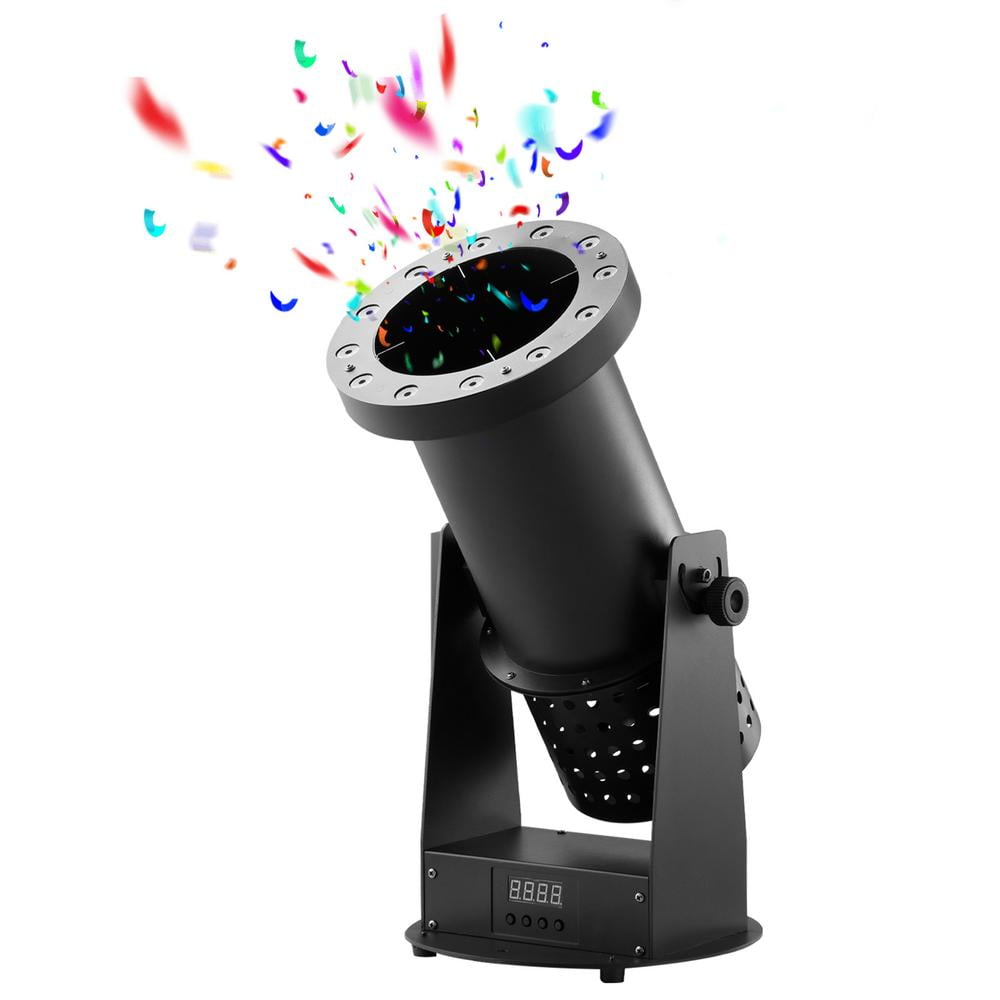 TOPATY Confetti Machine, Electric Confetti Launcher with 3×12 LED ...